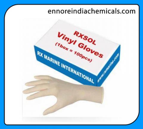 Vinyl Gloves (1box =100pcs) | Ennore India Chemicals